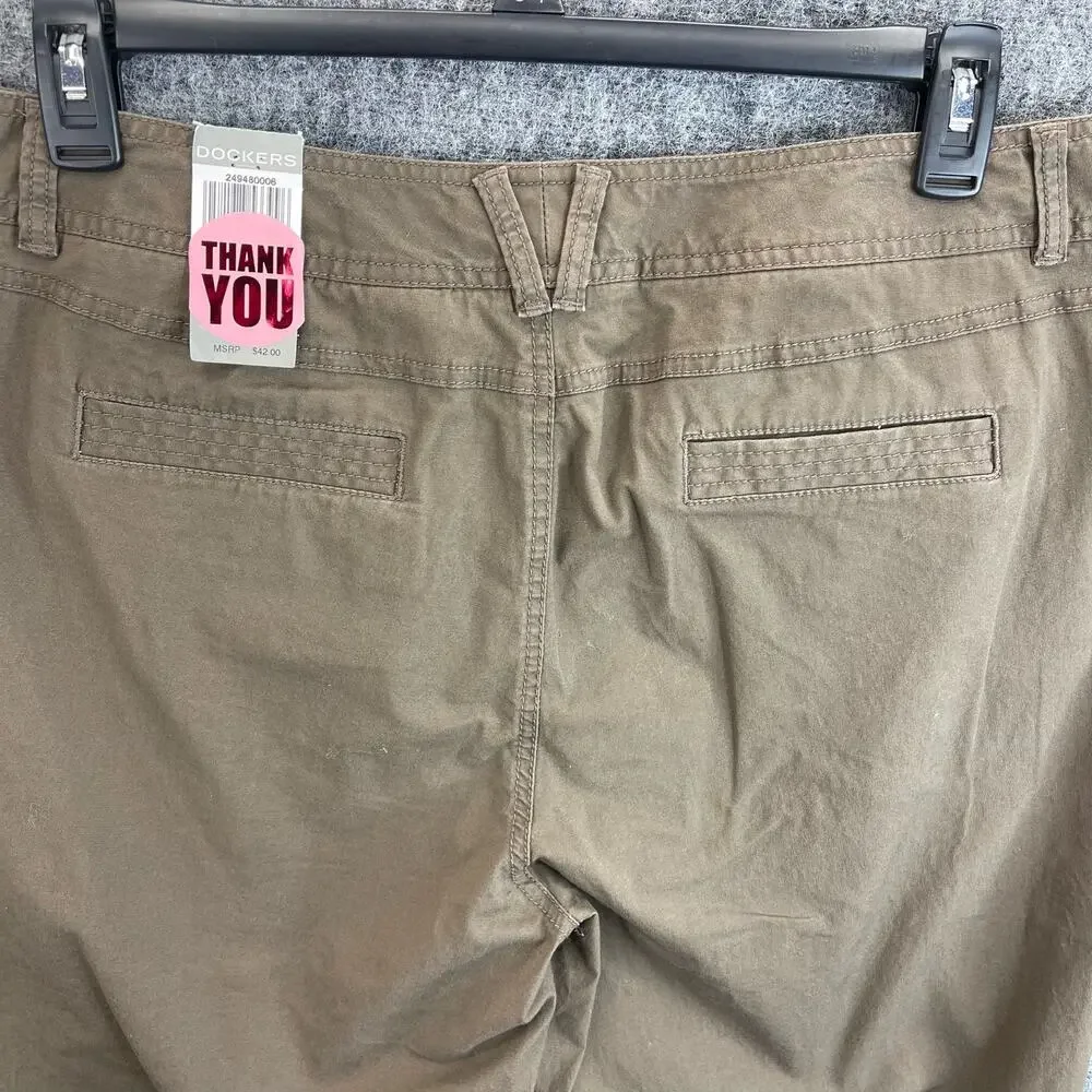 Dockers | Pants & Jumpsuits | Dockers Capri Size 6 Mid Rise Curvy Fit ...